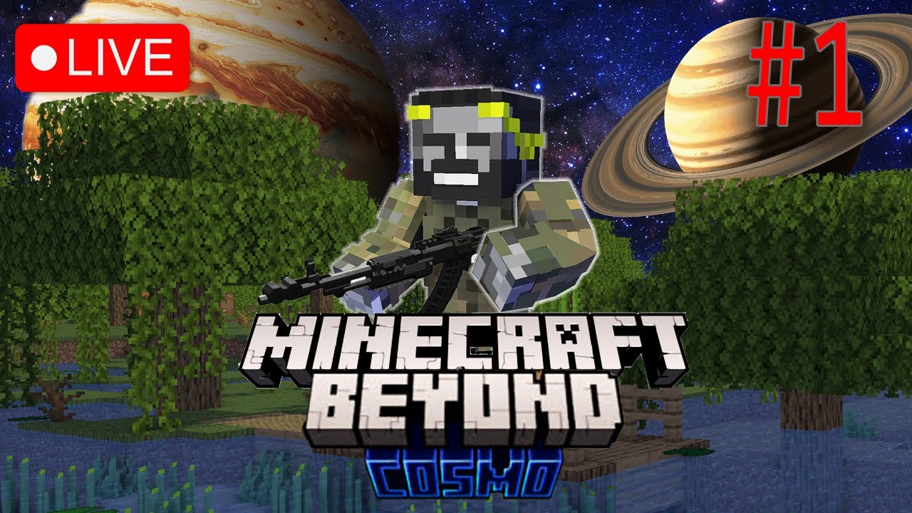 Minecraft Beyond Cosmo - เอาชีวิตรอดสุดขอบฟ้า #1 - YouTube