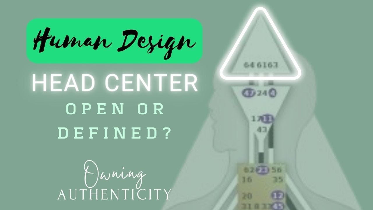 Is your Head Center open or defined? Human Design - YouTube