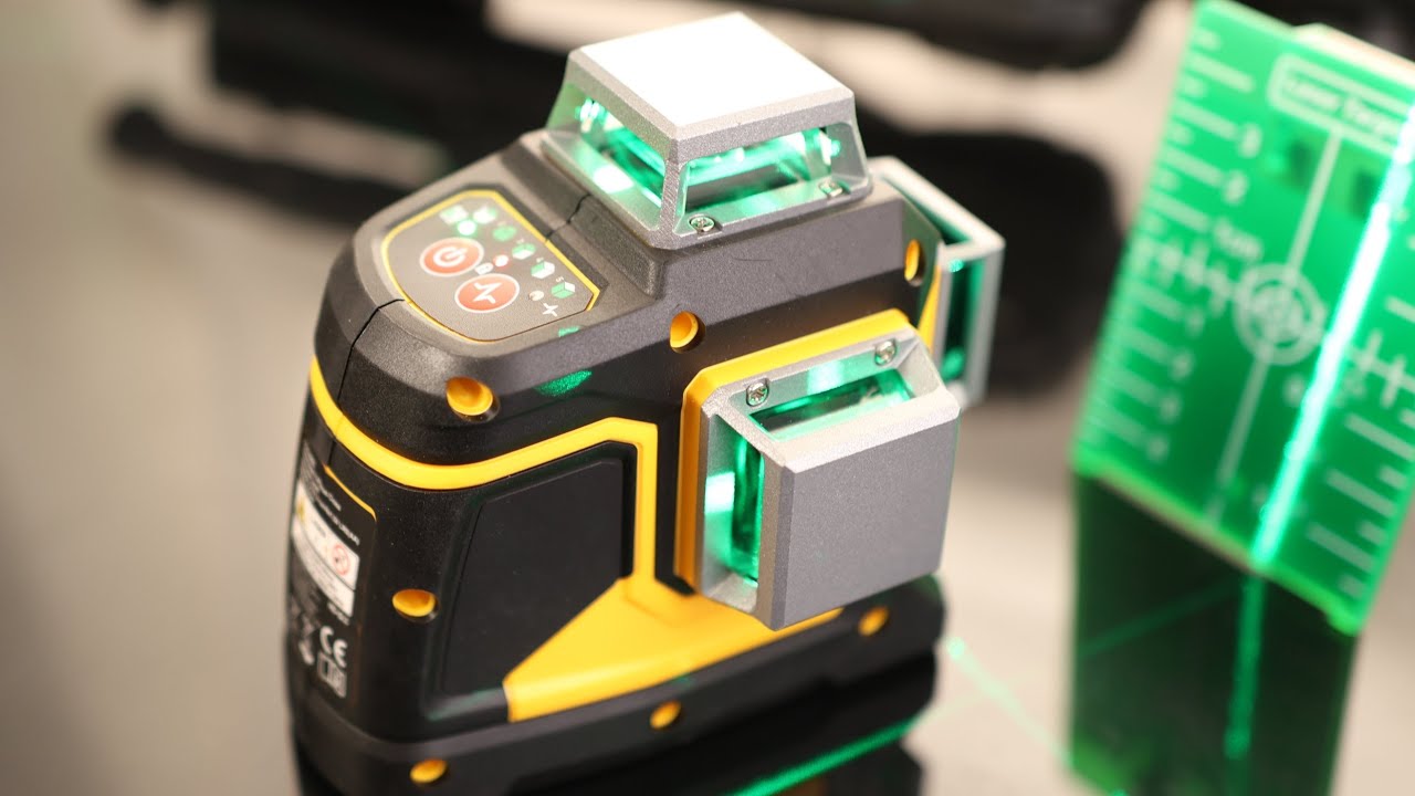 PREXISO Laser Level 3 X 360° Self Leveling with 47 Inch Tripod, IP54 ...