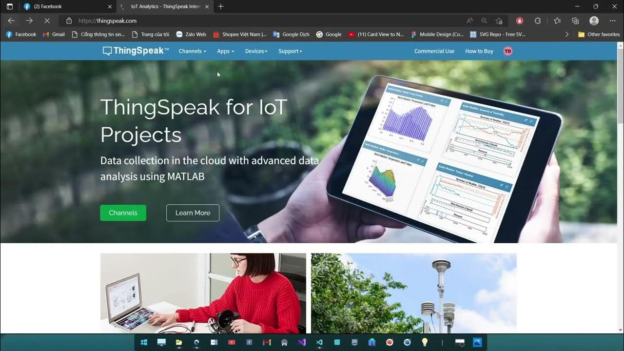 Upload Data and Reading Data ThingSpeak With Raspberry - YouTube