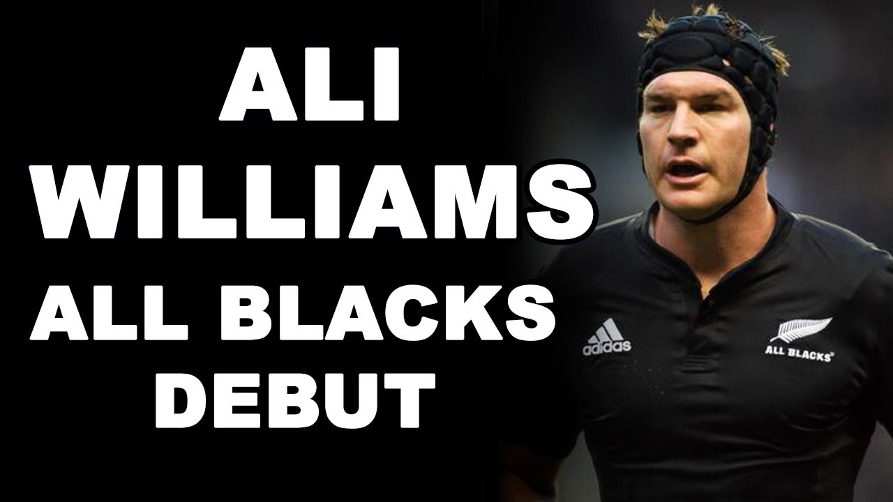 Ali Williams All Blacks Debut - YouTube