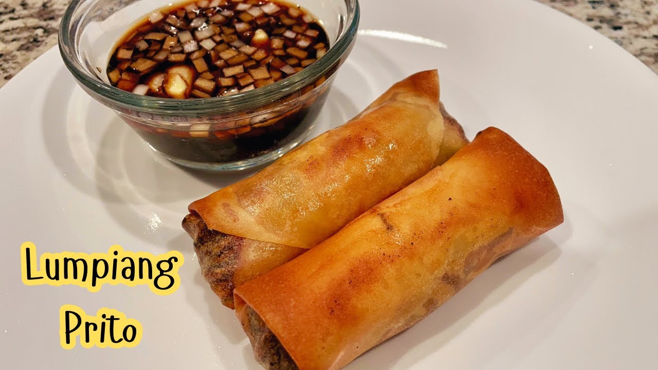 HOW TO COOK LUMPIANG PRITO / SUPER FAST COOKING! ⁠@magluto.at.matuto ...