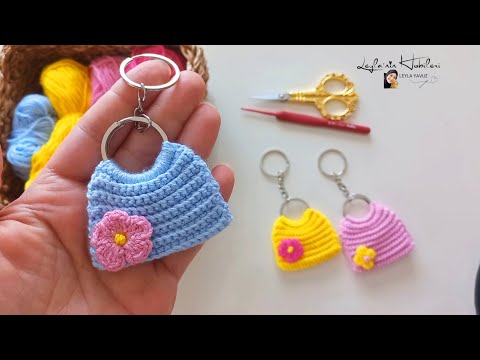 Amigurumi Çok Amaçlı 👜Çanta👛 Anahtarlık Anlatımı✅️