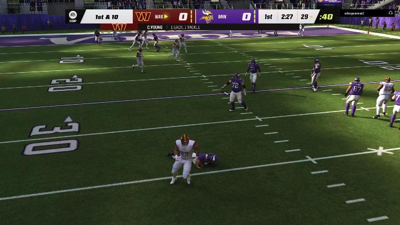 Madden NFL 23_odinspearman2 Ovr Rank 33- Deeply confused B**** Boy ...