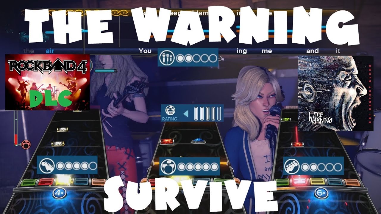 The Warning - Survive - Rock Band 4 DLC Expert Full Band (May 17th ...