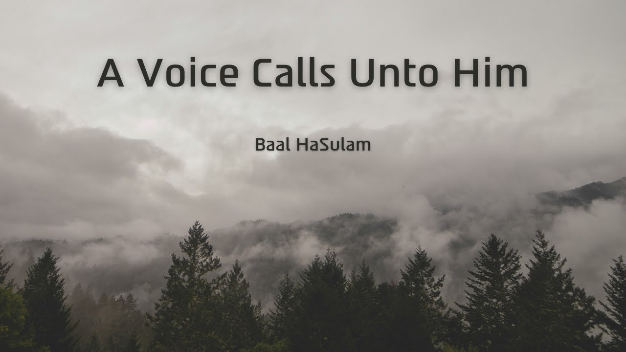A Voice Calls Unto Him - YouTube