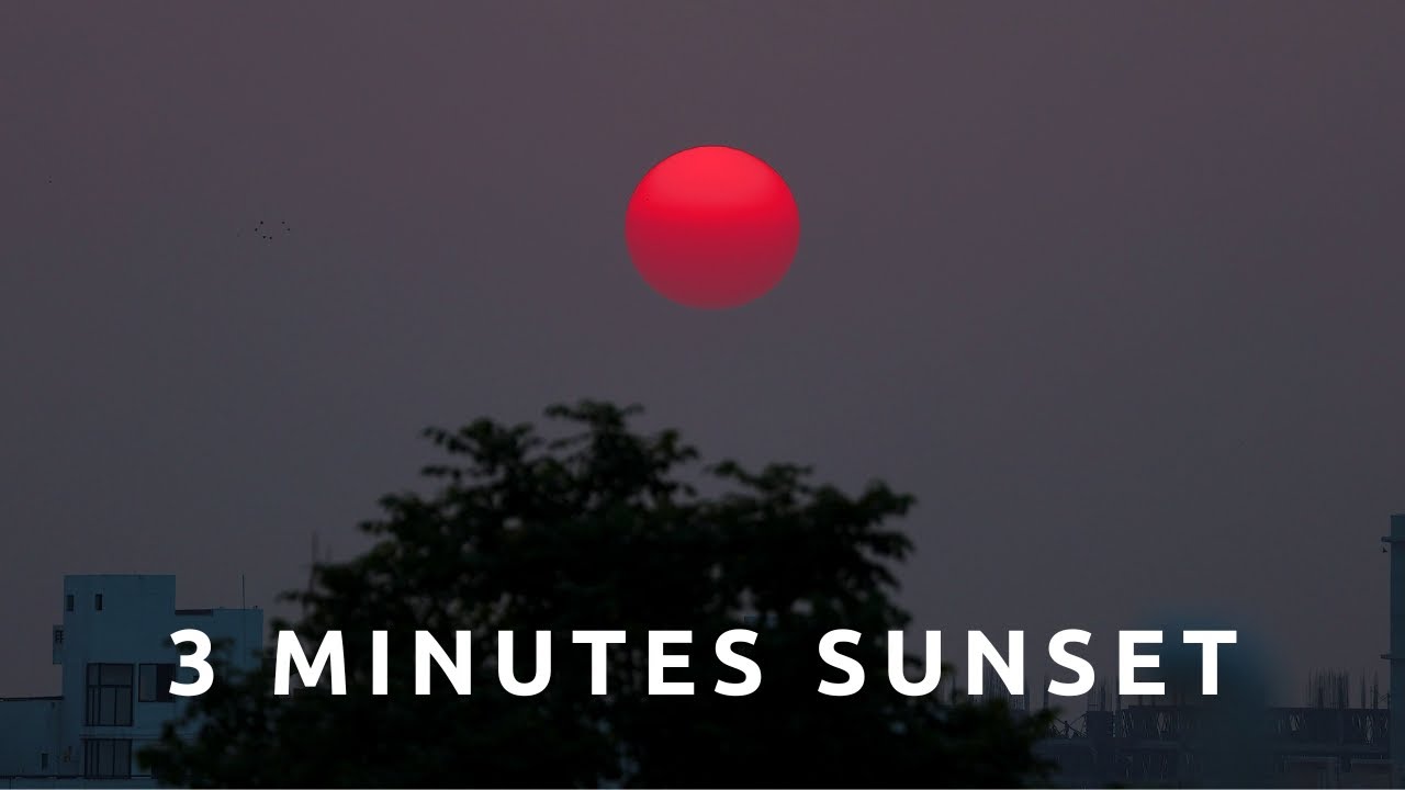 Stunning 3-Minute Sunset – Watch the Sun Disappear Over the Horizon ...