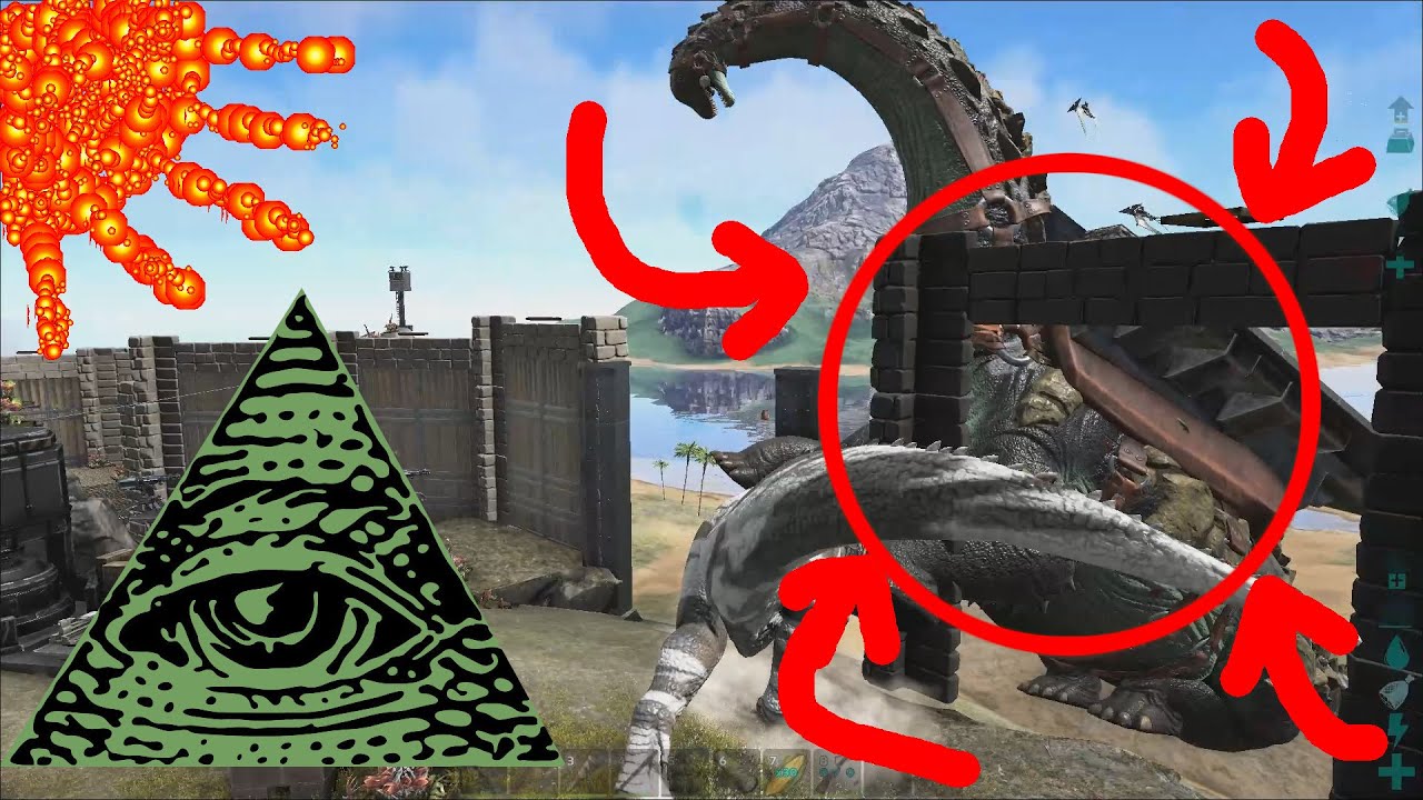 TITAN RAID OUR BASE?!?!? EPIC BATTLE GIGA vs. TITAN - Ark Survival ...