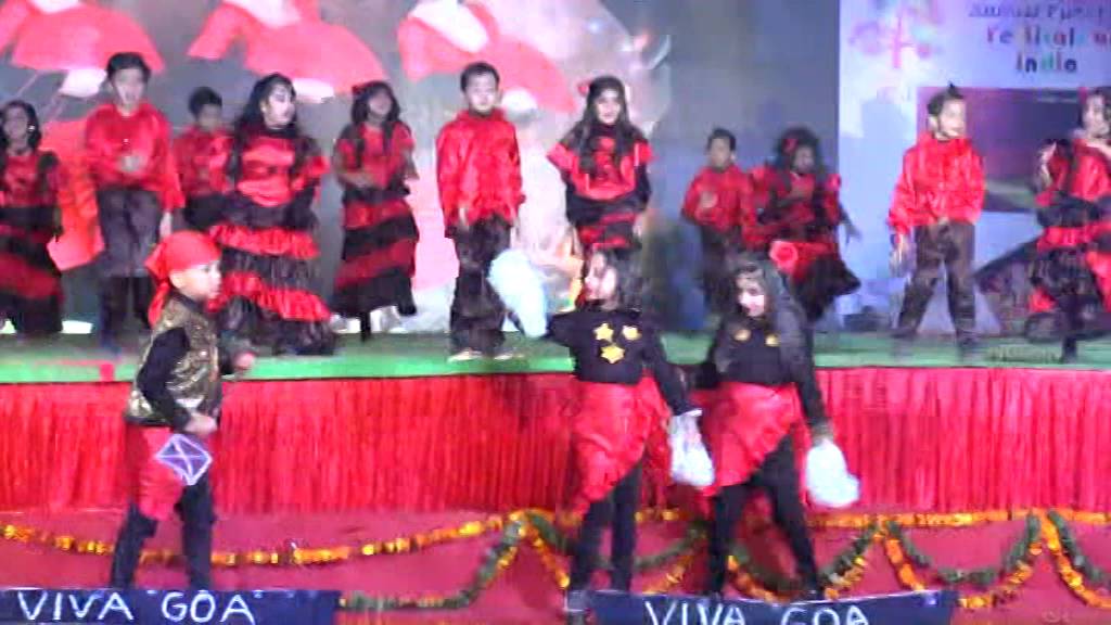 DPS Annual Function 2015 (Goan Dance) - YouTube