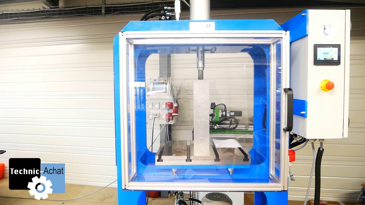 Automatisation d'une presse hydraulique 15 Tonnes | PROJET - YouTube