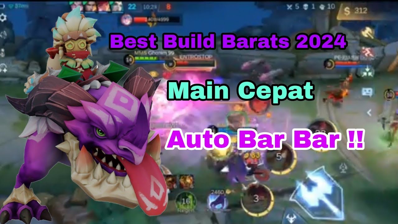 BARATS BEST BUILD 2024 BUILD TOP GOLBAL BARATS GAMEPALAY- MAIN BAR BAR ...
