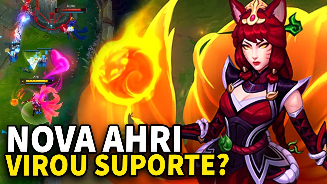 AHRI TESTANDO NOVO REWORK FIZ DE TUDO PARA CARREGAR DE AHRI SUPORTE ...