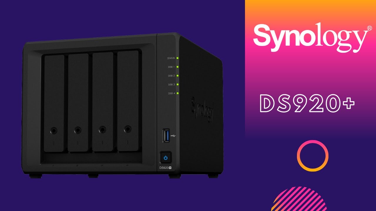 Synology NAS DS920+ - YouTube