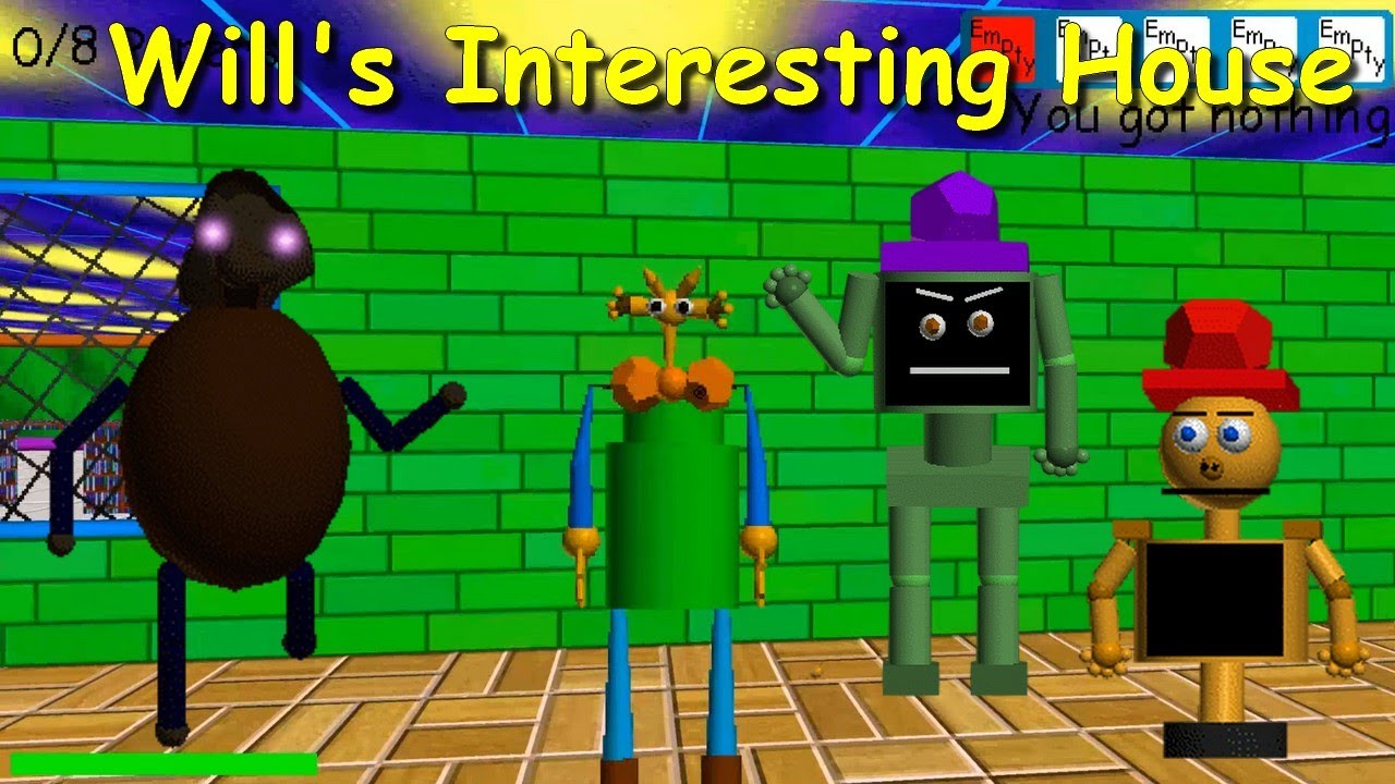 Will's Interesting House - Baldi's Basics Full Game Public Demo Mod ...
