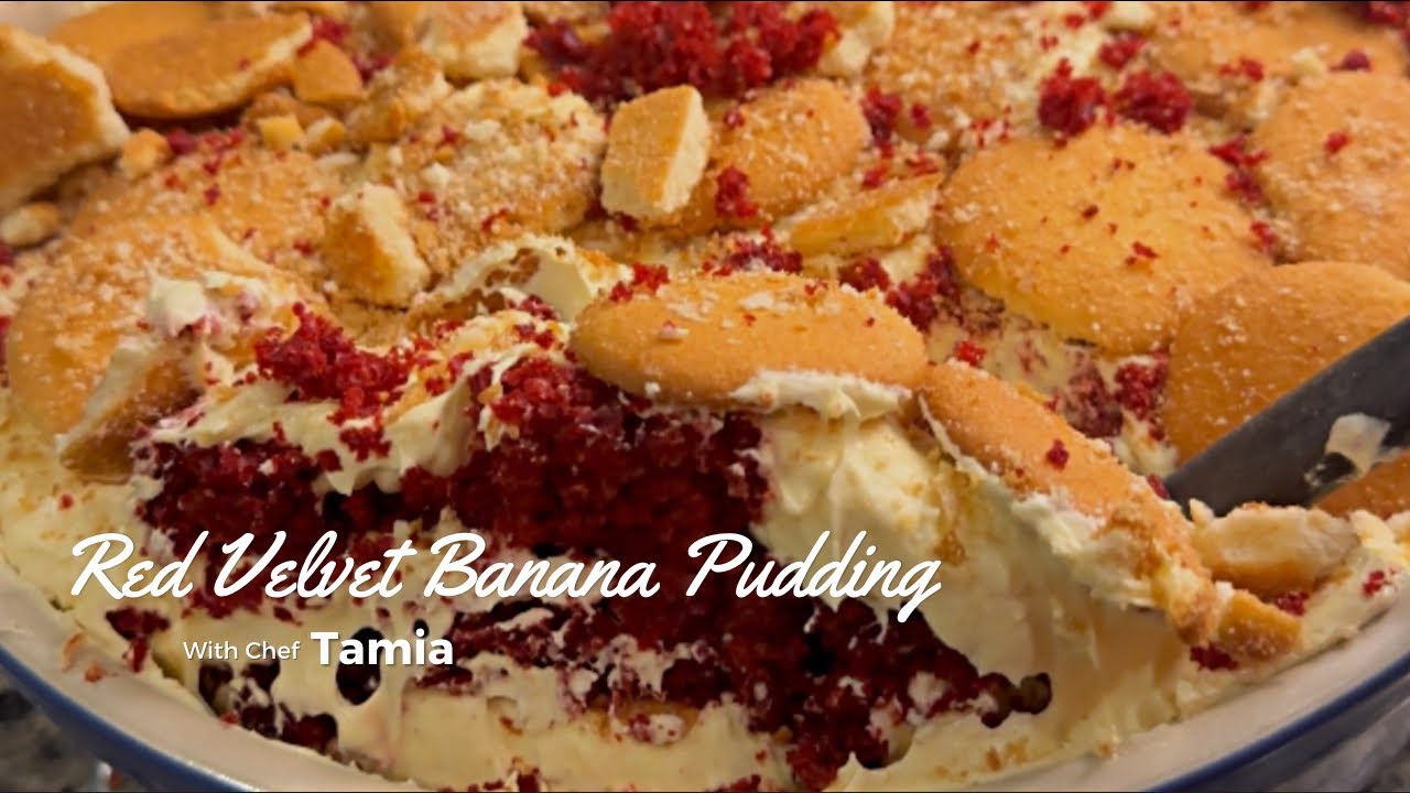 OMG! The BEST Red Velvet Banana Pudding Recipe | Easy & Irresistible ...