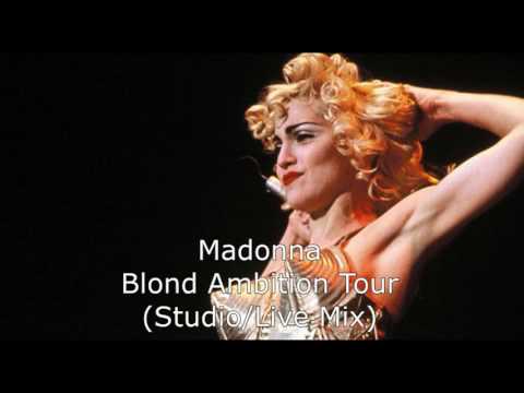 Madonna - Express Yourself (Studio/Live Mix) Blond Ambition Tour - YouTube