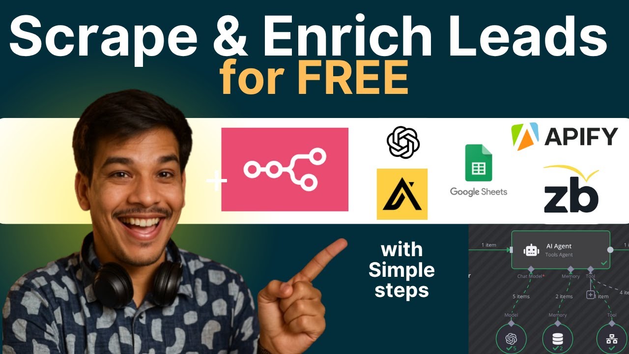 Build a Lead Scraper & Enrichment Tool from Scratch (n8n + Apollo ...