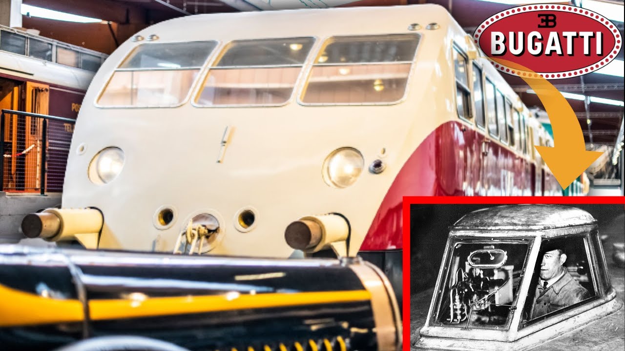 Bugatti Autorail Train The Story of the French Railway Revolution - YouTube