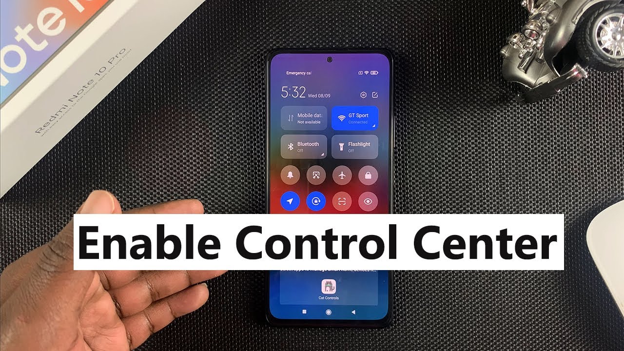 How To Enable a Control Center On Xiaomi Redmi Note 10 Pro - YouTube
