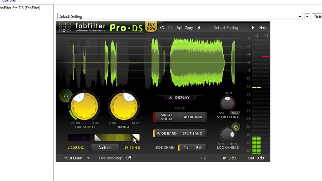 FabFilter Pro-DS Review Fab Filter Pro DS - YouTube