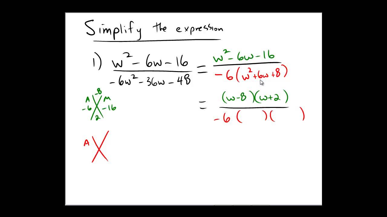 Simplifying Rational Expression With Negative Signs YouTube simplifying-rational-expression-with-negative-signs-youtube