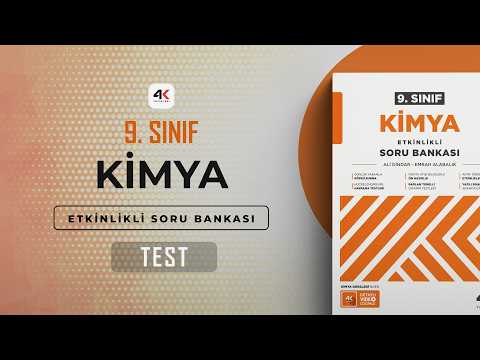 9. Sınıf ESB Kimya Tema 02 02-06 Test 02 Soru Çözümleri