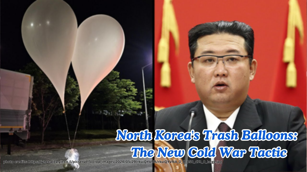 North Korea's Trash Balloons sent to South Korea. - YouTube