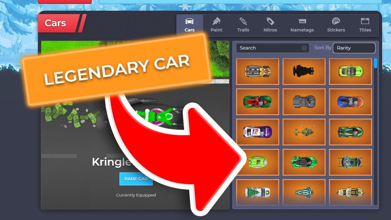 How To Get More LEGENDARY Cars ON Nitro Type - YouTube