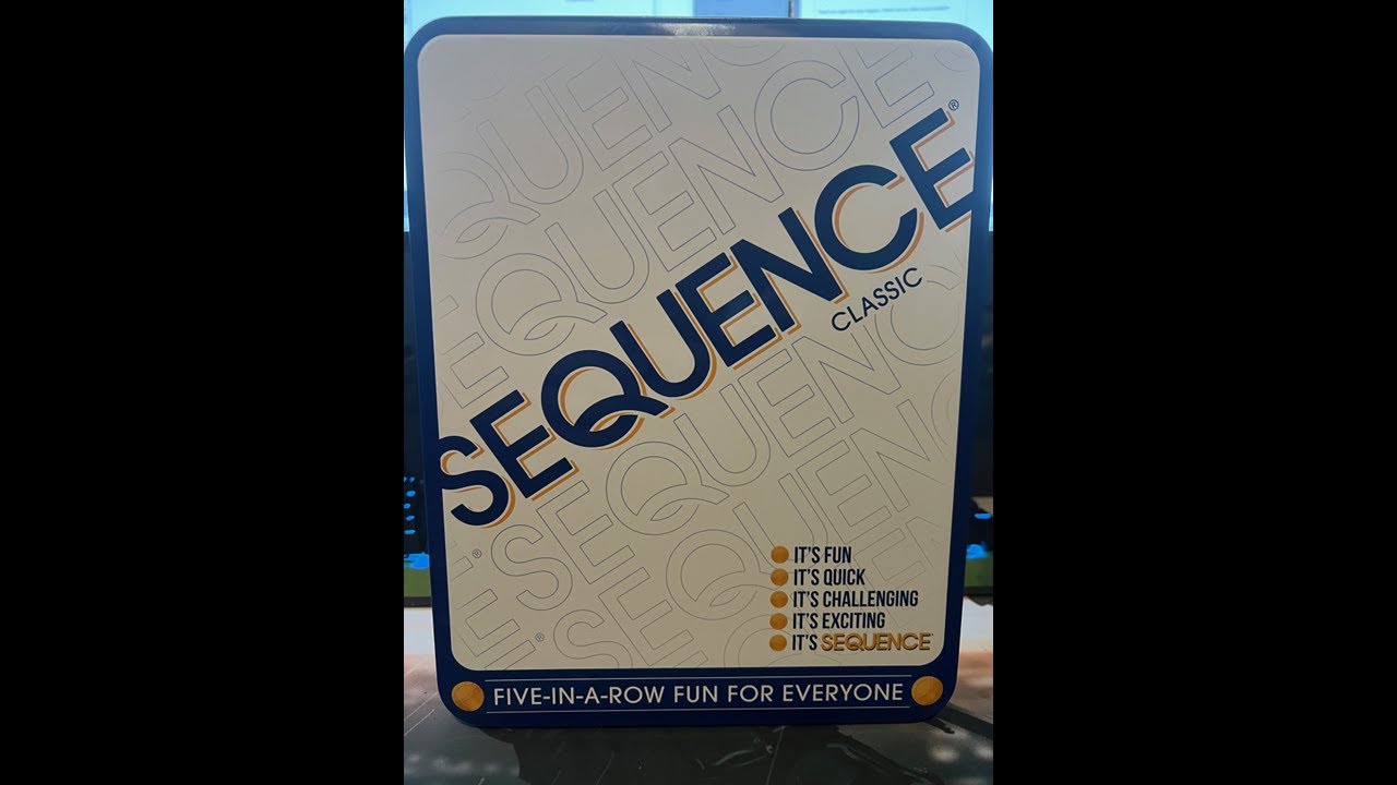 Sequence, the fun multiplayer board game. - YouTube
