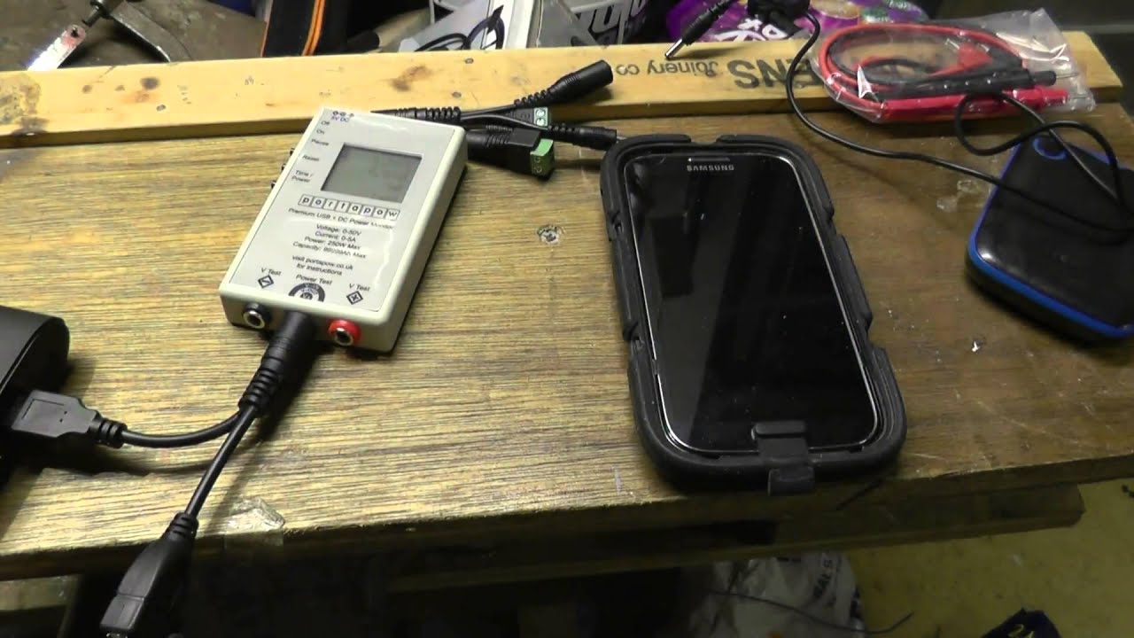 Usb power meter - YouTube