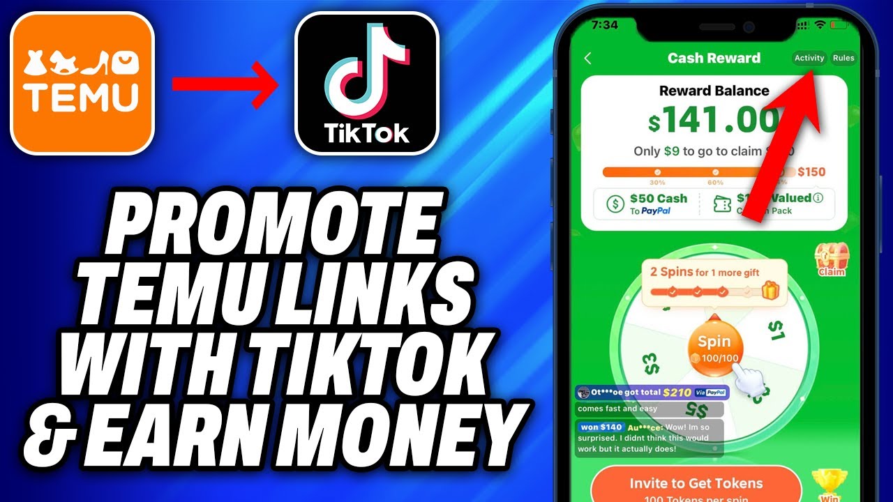 How To Promote Temu Links With Tiktok And Earn Money (2025) - Easy Fix ...