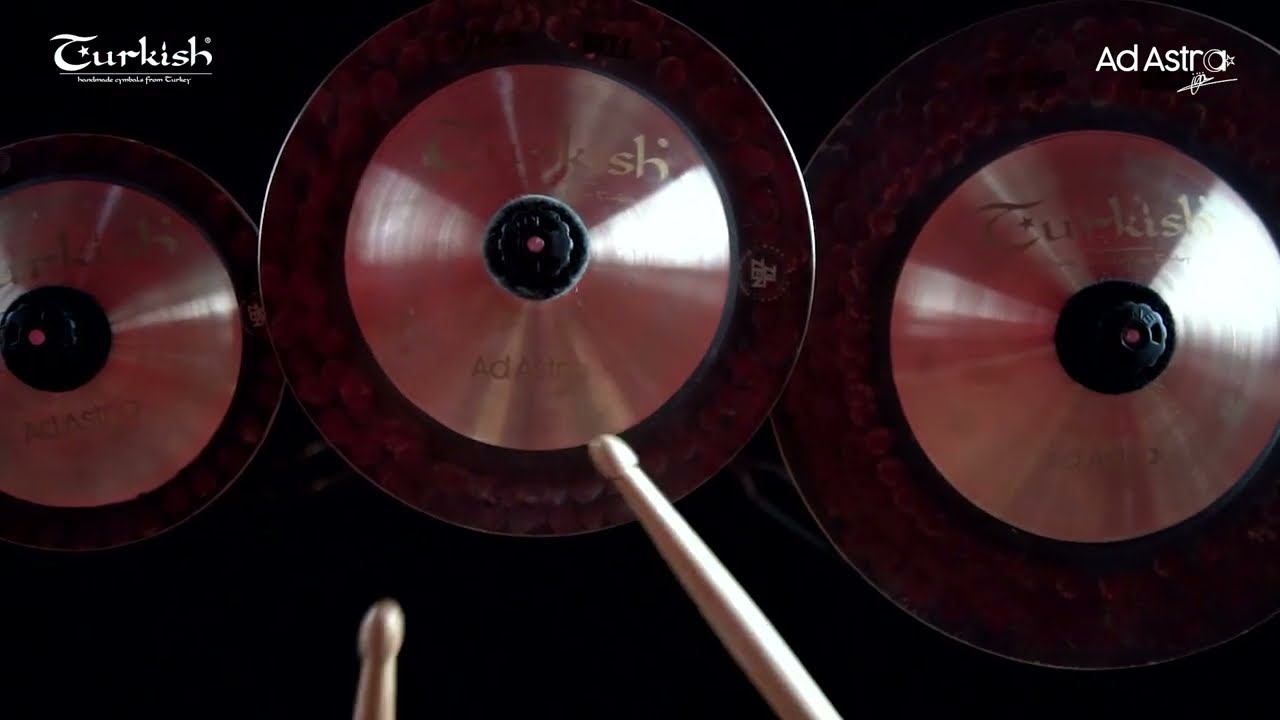 6", 8", 10" Bells from Turkish Cymbals, Ad Astra series By Özgür Can ...