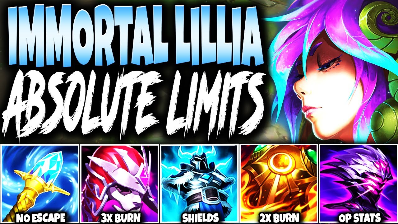 I tested the ABSOLUTE LIMITS of our IMMORTAL LILLIA TOP LANE BUILD 🐐💀 ...