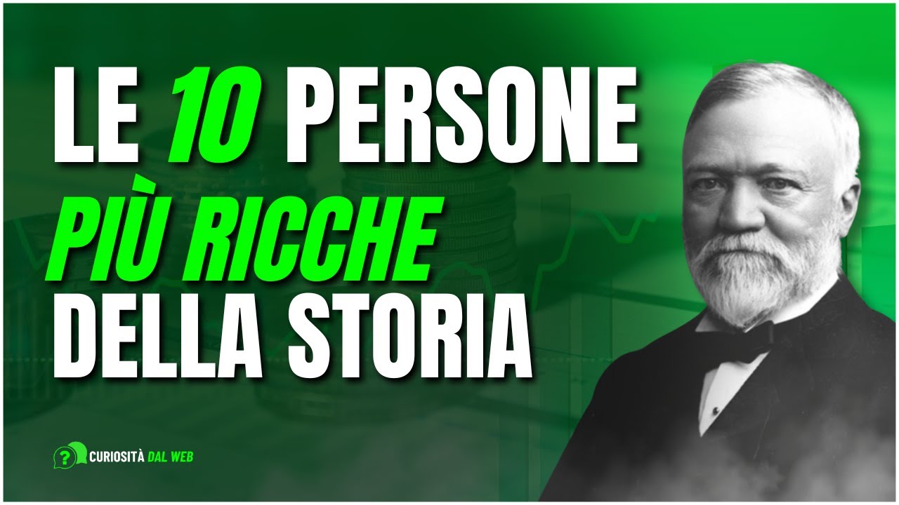 💰 Le 10 Persone più ricche della storia - YouTube