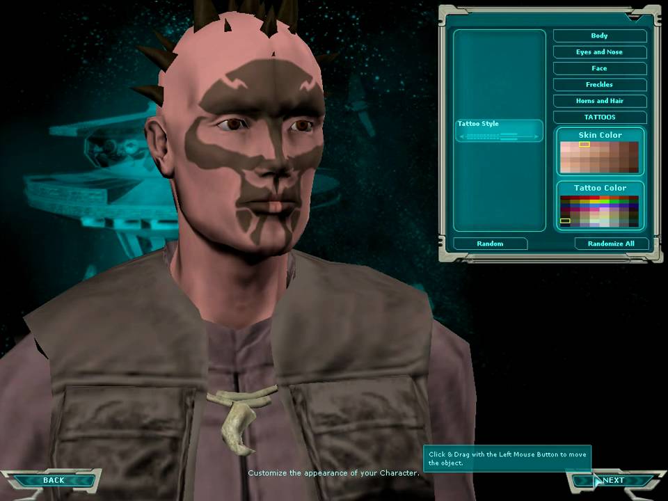 Starwars galaxies character creation - YouTube