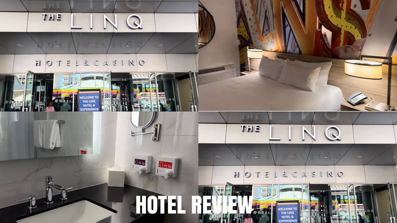 THE LINQ HOTEL | LAS VEGAS | HOTEL REVIEW | ROOM TOUR | - YouTube