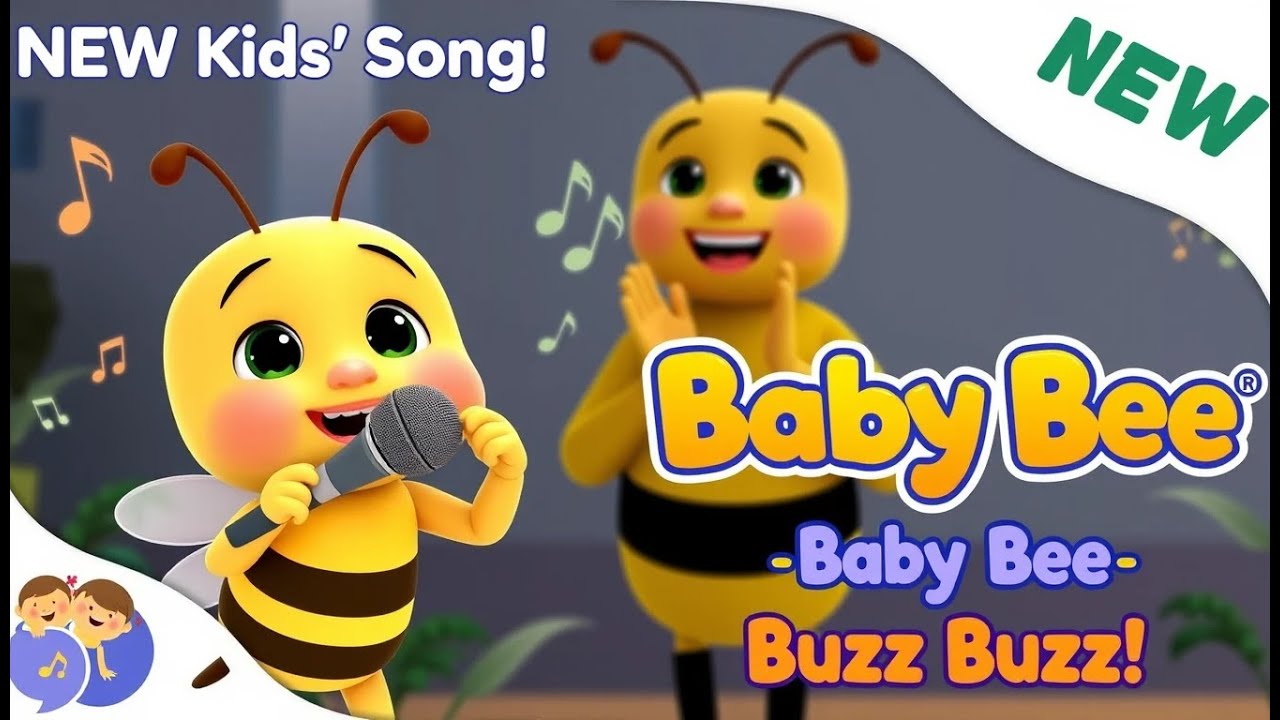 "🐝 Baby Bee Song | Fun Nursery Rhyme for Kids | Sing Along with Baby ...