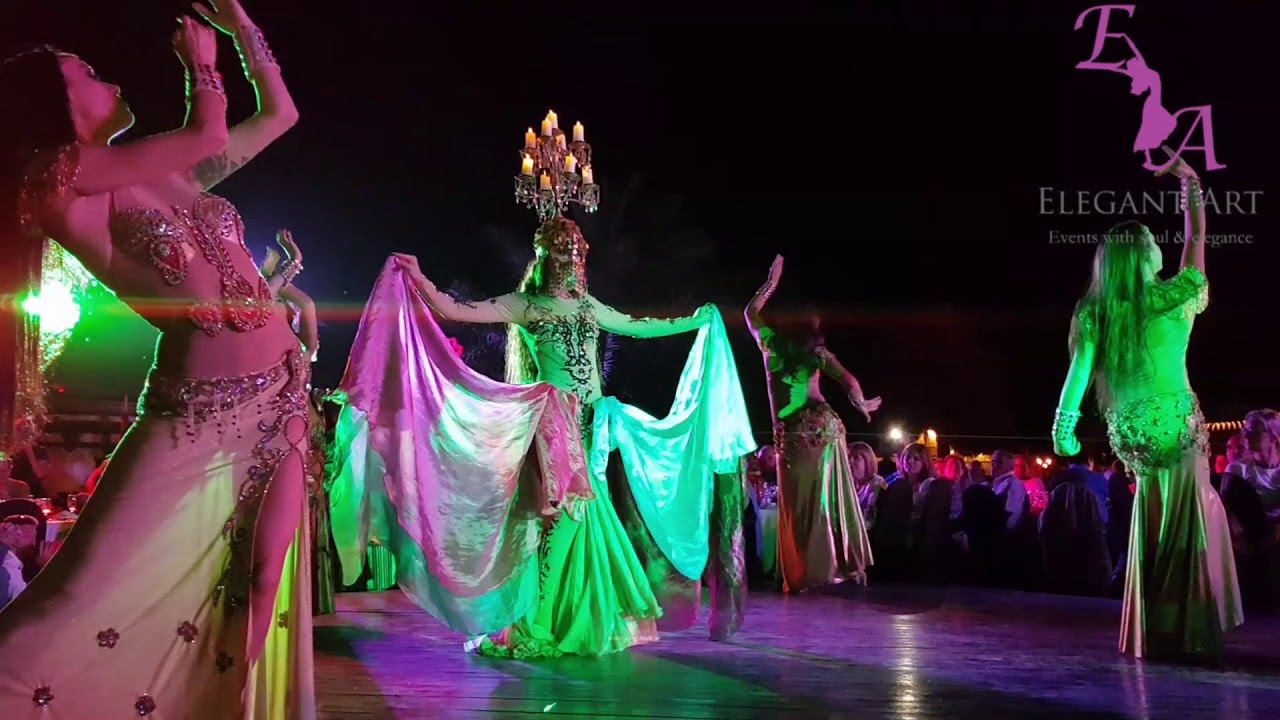 Belly dance show The Mystery of desert - Dance with veils & shamadan in ...