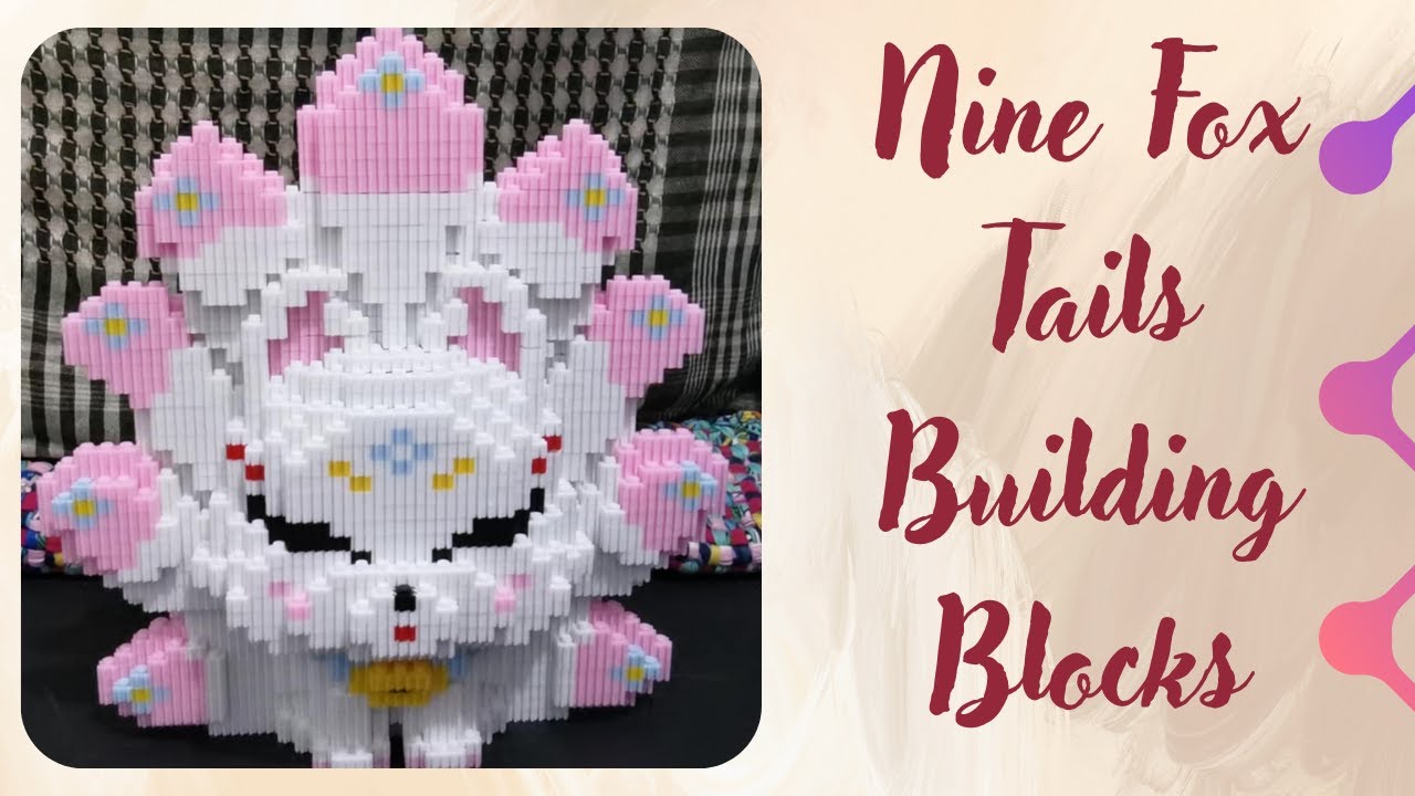 White Nine Fox Tails Building Blocks | HABIBI AXEL - YouTube
