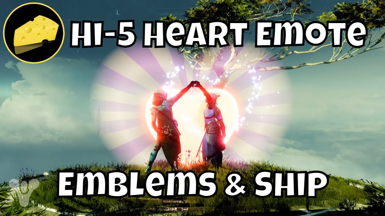 Hi-5 Heart Emote - Arc Propellant Emblem - Altrux Pura MK1 Ship - Light ...