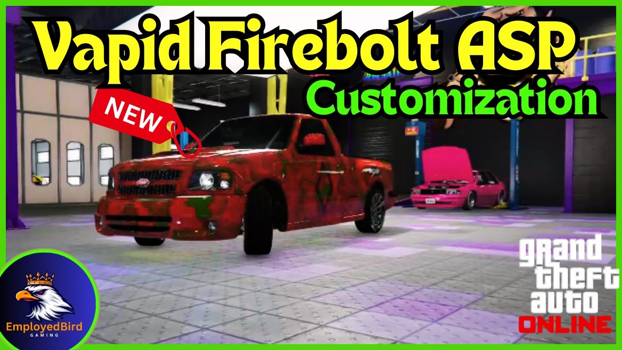 GTA 5 Online | Vapid Firebolt ASP Customization - YouTube