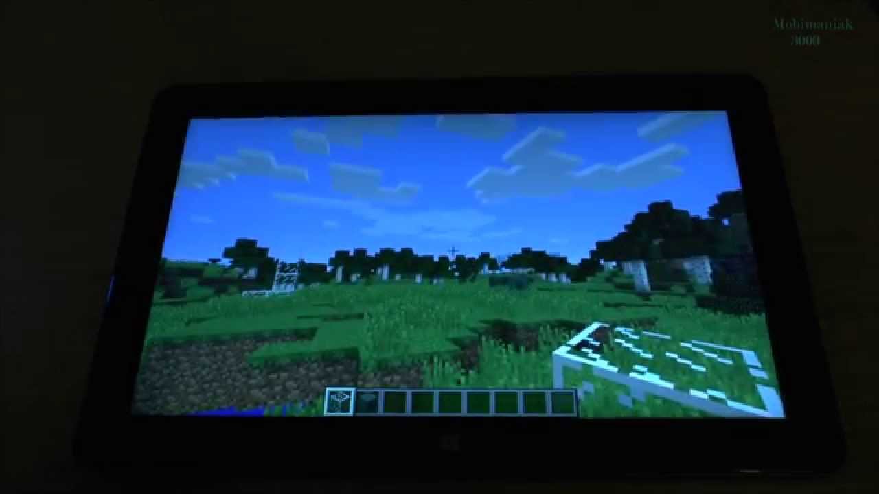 1# Minecraft 1.8.3 test on tablet Intel Core M-5Y71 new Dell Venue 11 ...