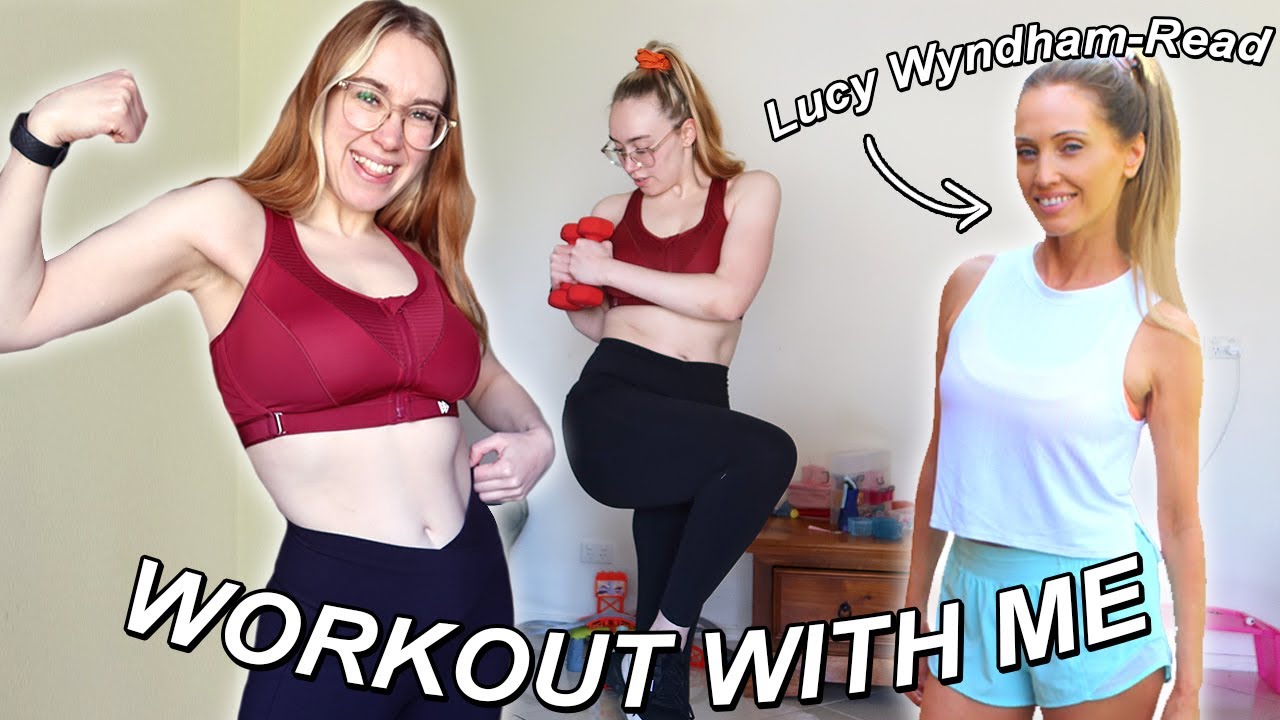 I Tried Lucy Wyndham Reads Full Body Workout Workout With Me Youtube