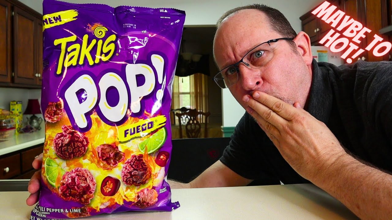 Takis POP Lime & Chili Review - YouTube