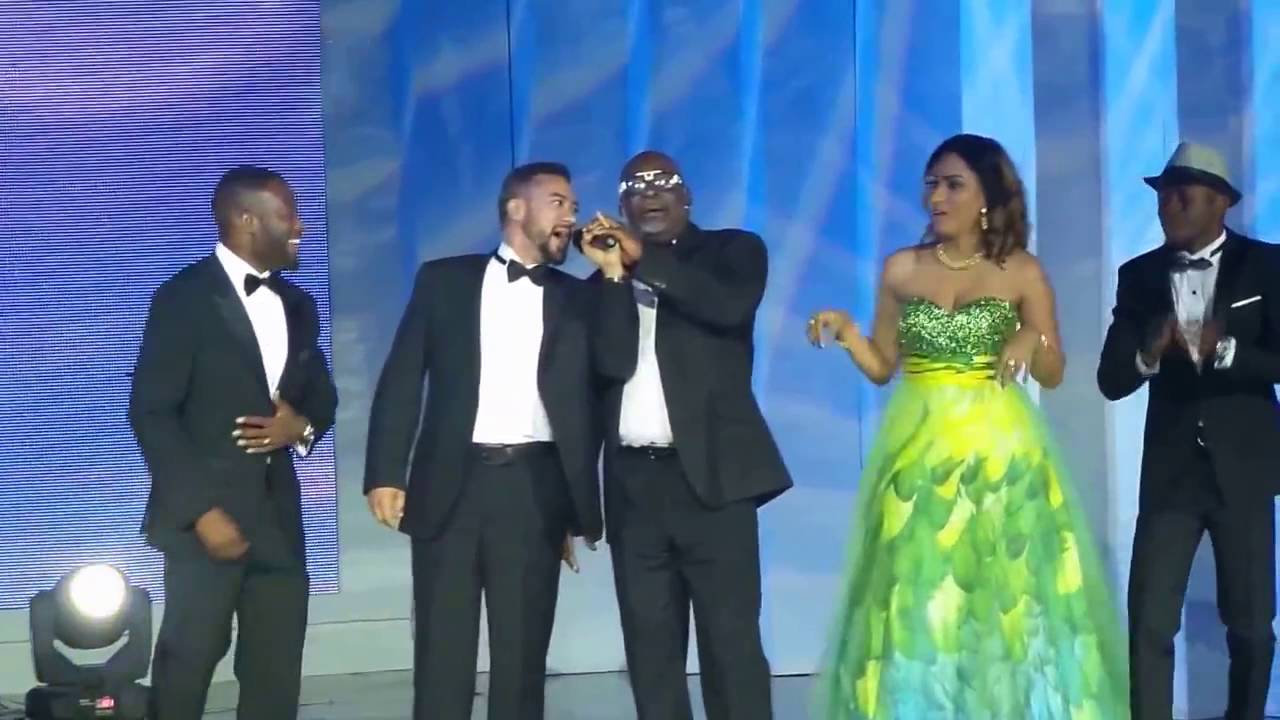 Majid Michel, John Dumelo, Lilwin and others sing at ghana movie Awards ...