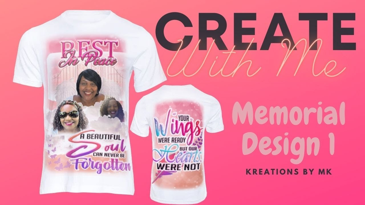 Create With Me Memorial Design 1 YouTube Create With Me Memorial Design 1 YouTube