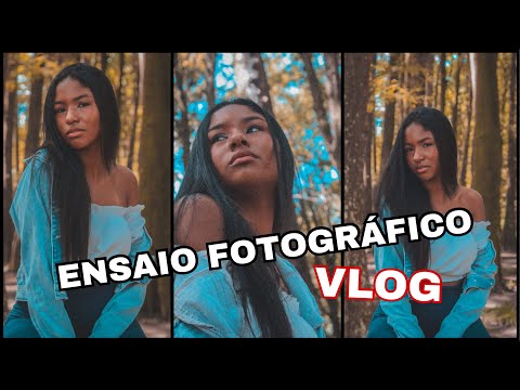 MEU PRIMEIRO ENSAIO FOTOGRÁFICO!! - VLOG