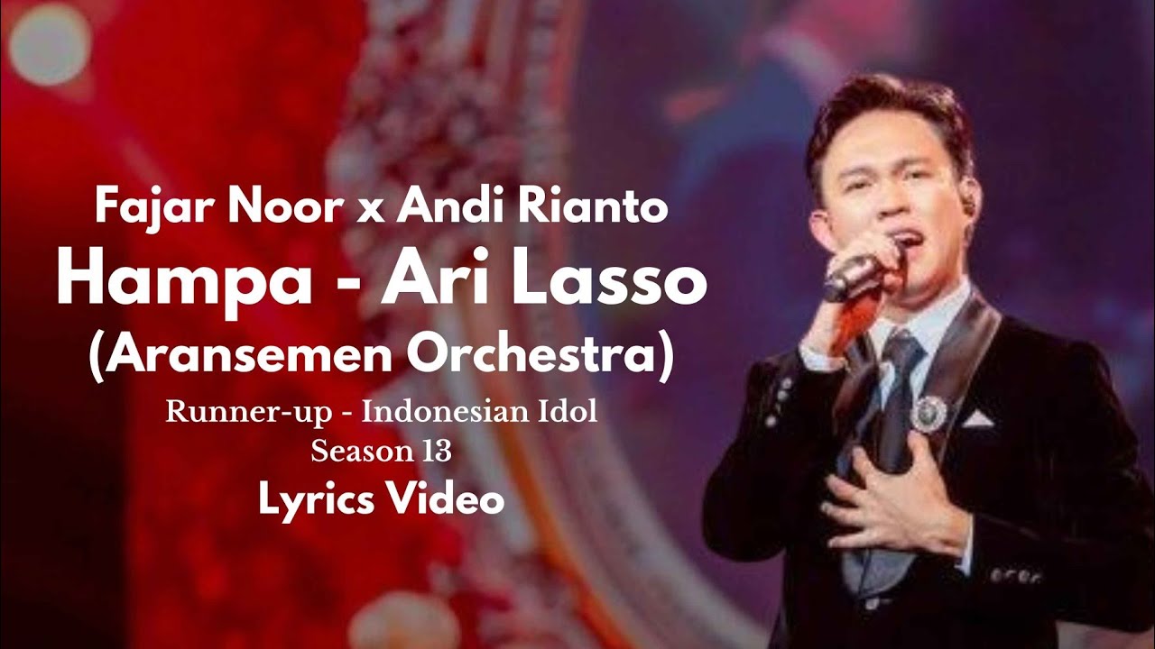 FAJAR NOOR X ANDI RIANTO - HAMPA (ARI LASSO) | RUNNER-UP - INDONESIAN ...
