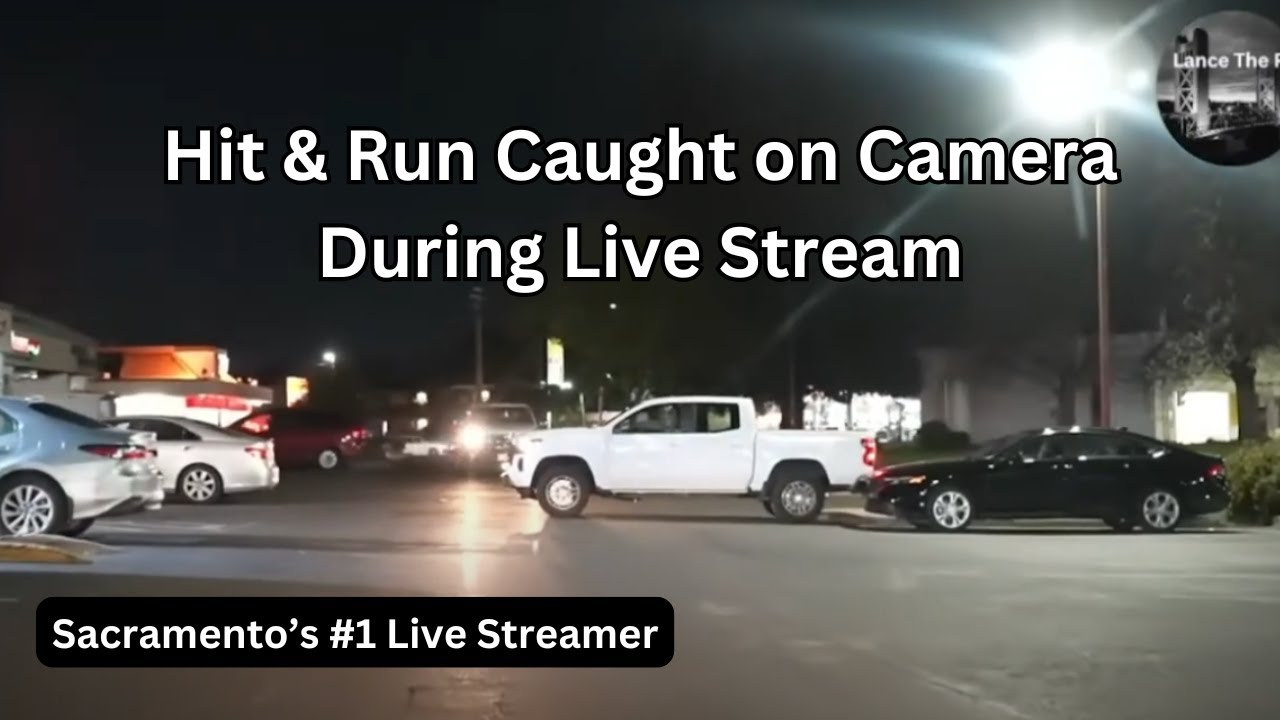 Sacramento’s #1 Live Streamer Catches Hit & Run on Camera! 🚨 White ...