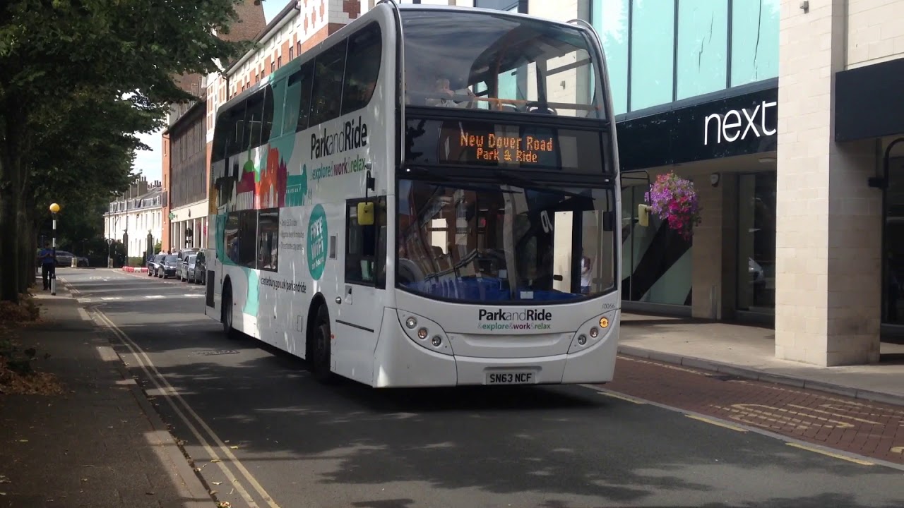 Here is the park and ride bus in Canterbury - YouTube